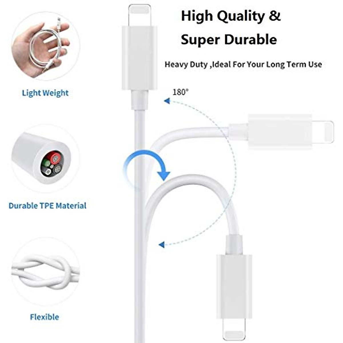 Aux Cord for iPhone 11 12 13, 3.3ft White [Apple MFi Certified] Lightning to 3.5mm AUX Audio Cable Compatible with iPhone 13 12 11 XS XR X 8 7 6 for Home Car Stereo/Headphone/Speaker, Support All iOS
