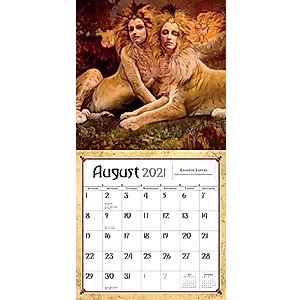 Boris Vallejo and Julie Bell's Fantasy Wall Calendar 2021