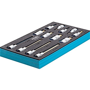 HAZET 163-220/13 Hexagon Profile Screwdriver Socket Set - CVD-Tin Coated