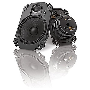 Infinity Kappa 4"x6" 2-Way Loudspeakers-Pair (Black)