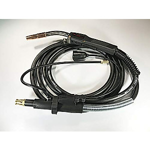 Heavy Duty Mig Welding Gun 250A 15' fits Lincoln LN-7 LN-9 LN-25 LN7 LN9 LN25 (MIG GUN ONLY)