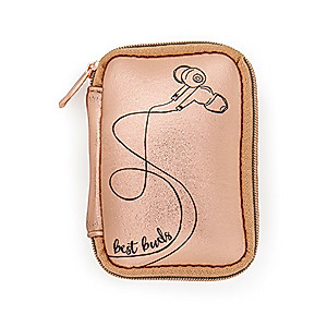 Miamica Women's Best Ear Bud Case, Rose Gold, One Size