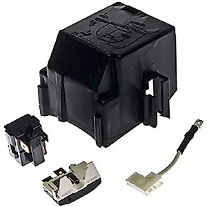 GLOB PRO SOLUTIONS WP4387938 CKD2199 Refrigerator Start Relay & Overload Kit Replacement for and compatible with Whirlpool Estate KitchenAid Kenmore Heavy DUTY