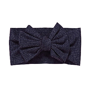 Mookiraer Baby Girls Headbands with Bows Handmade Hair Accessories Stretchy Hairbands for Newborn Infant Toddler Baby Essentials (Figure 7pcs)