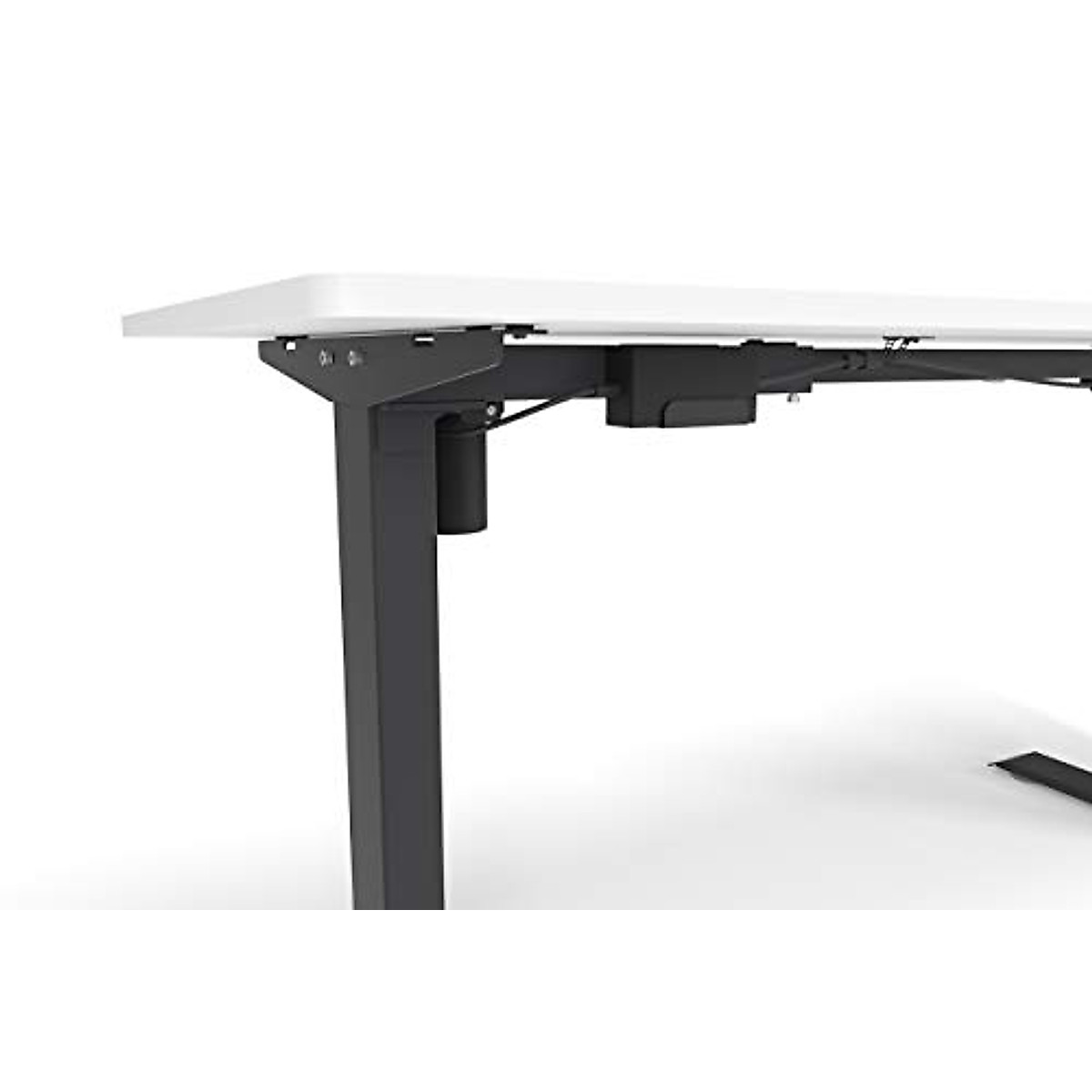 HON Basyx BSXHW2460 Height Adjustable Desk, 24 x 60, White