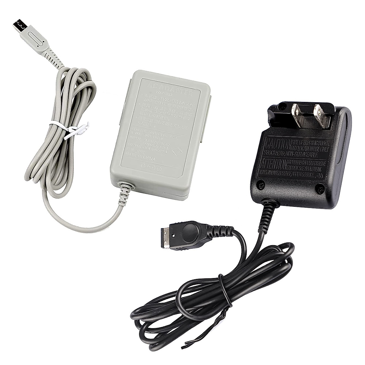 Xahpower Games Accessories Bundle, 1 Pack Gameboy Advance SP Charger and 1 Pack 3DS Charger