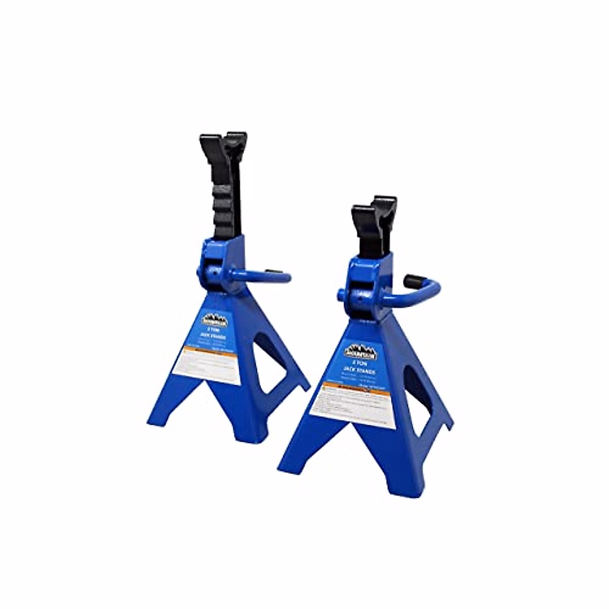 22-Ton HD Locking Pin Jack Stands (Pair)