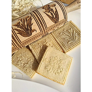 Springerle rolling pin Springerle cookie molds Springerle cookies German cookies Springerle carved rolling pin,Christmas gifts,Gift for mom