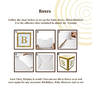 156 pc Woodland Baby Shower Decorations for Boy Kit - Includes Woodland Balloon Arch with Baby Boxes with Letters for Baby Shower, Oh Baby Banner, Animal Balloons, Woodland Creatures Cutouts, Leaf Vines, Table Signs and More - Ideal for Woodland Theme Bab