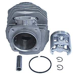 AUMEL 45mm Cylinder Piston Carb Repair Kit For Husqvarna 254 154 XP 254XP Chainsaw Replace 503503903