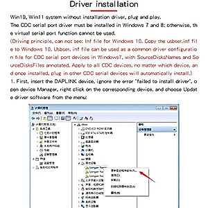 Development Downloader, Type C Interface DC5V USB Communication Plug and Play Practical Emulator Burner Stable Driver for Industrial