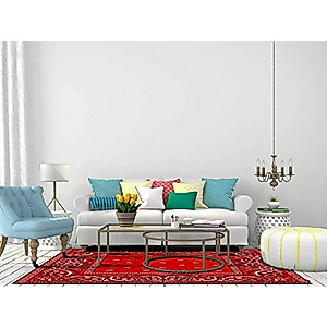 Bandana Red Area Rugs Non-Slip Floor Mat Doormats Home Runner Rug Carpet for Bedroom Indoor Outdoor Kids Play Mat Nursery Throw Rugs Yoga Mat