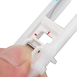 2Pcs Buttonhole Foot Automatic Sliding Buttonhole Foot Presser Foot Domestic for Brother Sewing Machine Parts Multi-Function Home Stitch