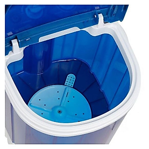 Portable washing machine, Mini Washer,9L upgraded large capacity foldable Washer. Deep cleaning of underwear, baby clothes and other small clothes.Suitable for apartments, dormitories, hotels