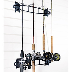 Organized Living Activity Organizer Fish Hook, Holds 4 Rods