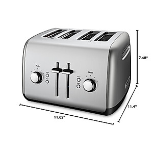 KitchenAid 4-Slice Toaster with Manual High-Lift Lever - KMT4115