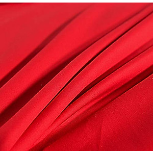 Colourful Snail 100-Percent Cotton Duvet Cover Set, Hidden Zipper Closure, Ultra Soft, Easy Care and Durable, Simple Bedding Style, Queen, Red