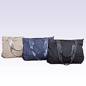 Manfnee Nylon Tote Bag for Women Waterpoof Shoulder Bag Multi-function Work Travel Messenger Bags