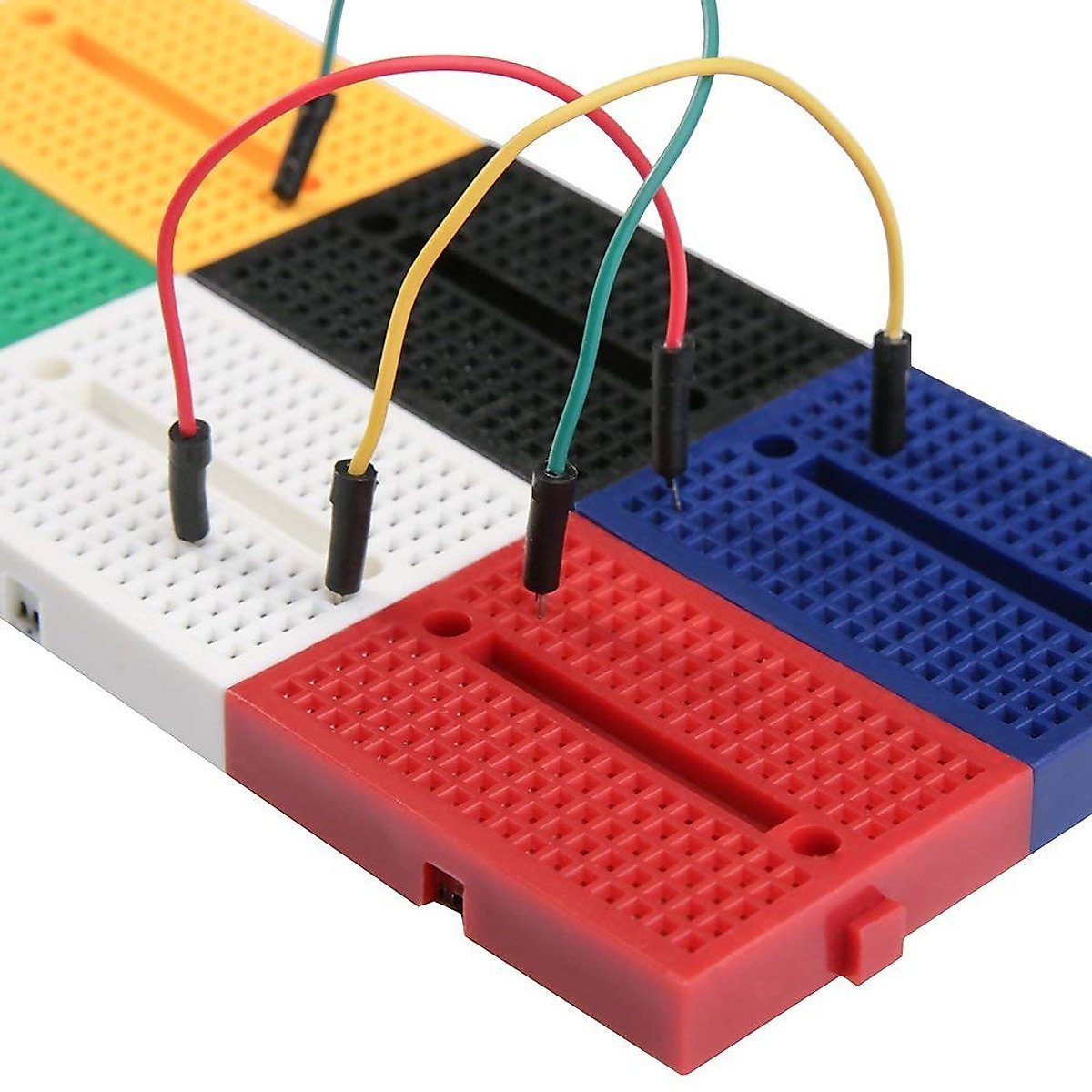 Seazoon 6PCS Solderless Breadboard 170 Point Tie Develop Test Bread Board for Arduino