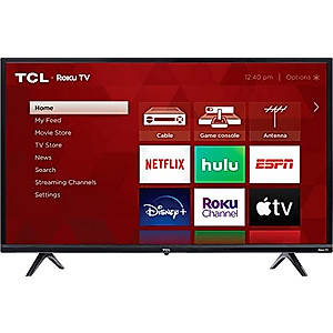 TCL 32S335 / 32S335 / 32S335 32 inch 3-Series HD LED Smart Roku TV (Renewed)