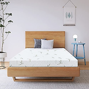 Vyfipt 6 Inch Full Mattress for Kids,Green Tea Gel Memory Foam Mattress with Breathable Bamboo Cover,Full Size Medium Firm Matress Bed in a Box,CertiPUR-US Certified,Made in USA