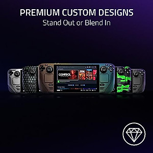 Razer Vinyl Console Skin: PlayStation 5 / PS5 (Digital) - Full Wrap - Premium 3M Cast Vinyl - Scratch Resistant - Unique Designs & Finishes - Easy Application - Carbon Fiber
