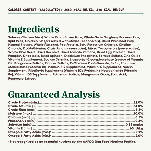 Nutro Natural Choice Adult Dry Dog Food, Salmon & Brown Rice Recipe, 28 lb. Bag