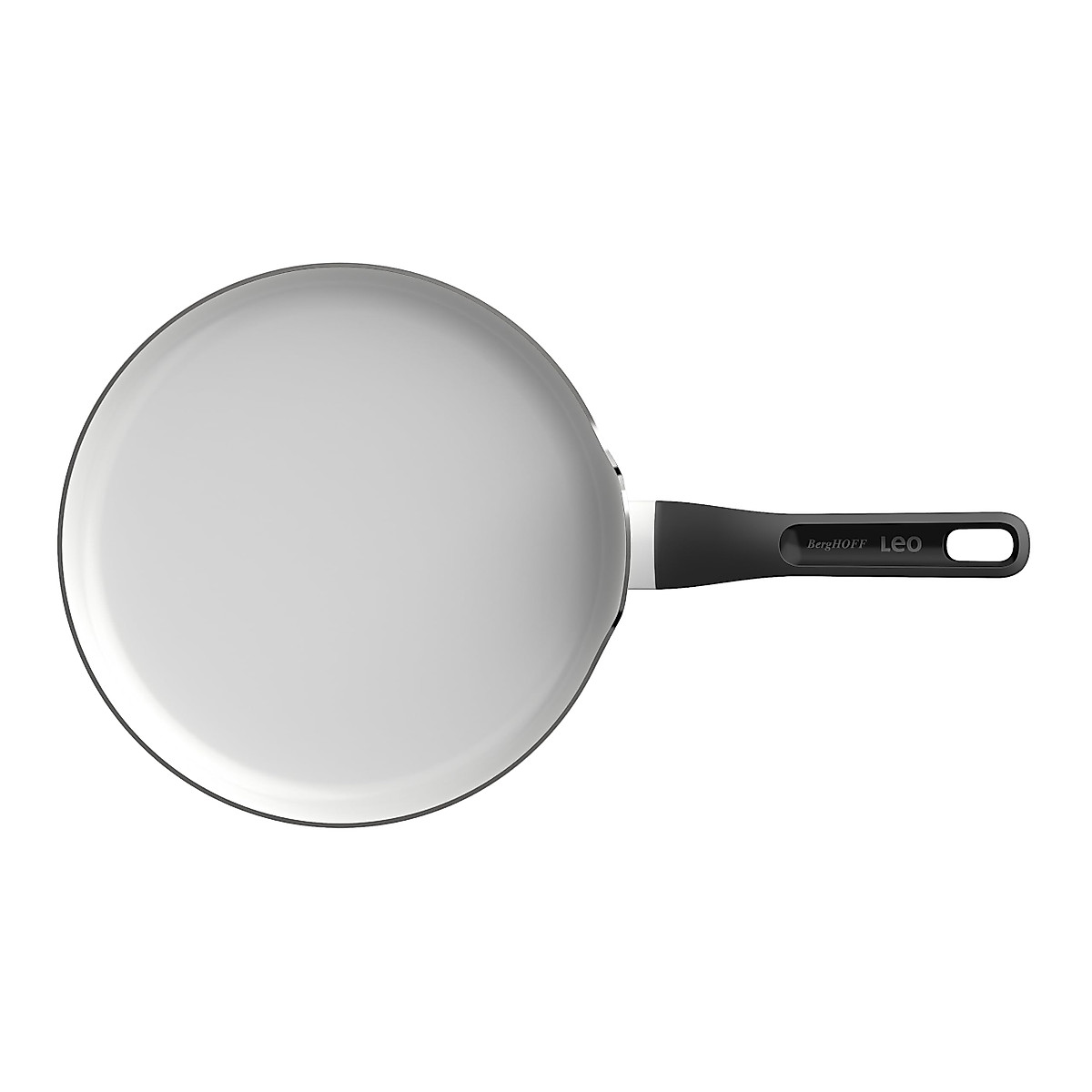 Berghoff Leo Glints Nonstick Ceramic Pancake Pan 9.5in Recycled Aluminum CeraGreen Non-toxic Coating Stay-cool Handle Induction Pans, Spirit