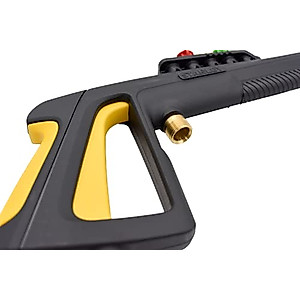 Stanley SHP2150 Portable Electric Pressure Washer, 2150 PSI, 1.4 GPM, 13 AMP, with Metal Lance, Foam Cannon, M22 Trigger Gun, 25' Hose, Quick Connect Nozzles