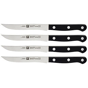 ZWILLING Steak Knife Set, 4 pc, black