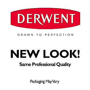Derwent Graphitint Pencils Tin, Set of 24, Great for Holiday Gifts, Unique Blend of Graphite and Color, Watersoluble, Ideal for Mixed Media, Professional Quality (0700803)
