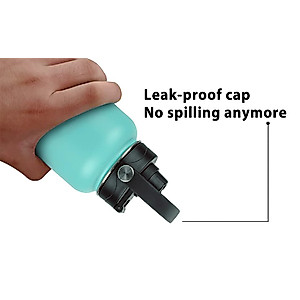 Lid for Hydroflask, Spout lid for 32 oz 40 oz Wide Mouth Hydro Flask, Cap for Water Bottle Accessories, Hydro Chug Lid Replacement for Flask Wide Mouth Water Bottle, Black