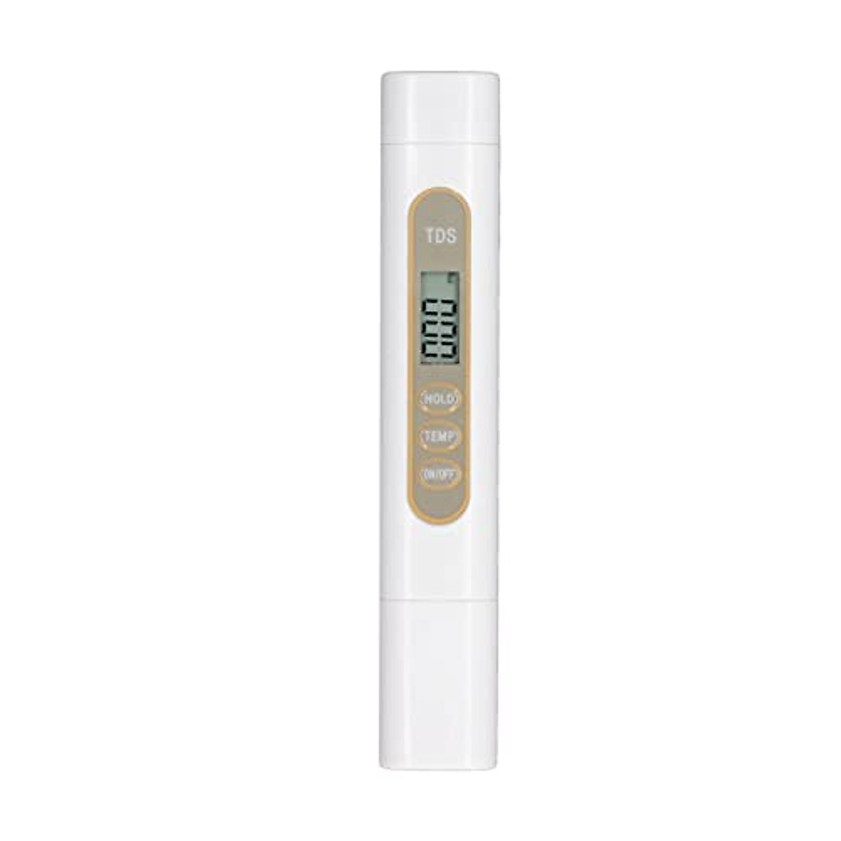 Water Tester, 0~99990ppm High Sensitivity Glass Electrode TDS Meter Alloy Probe 3 Keys with Backlit for Aquaculture
