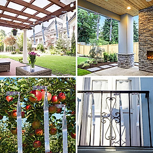 Mageloly 500 Foot Bird Scare Tape, Bird Flash Woodpecker Pigeon Deterrent Bird Scare Ribbon Repellent Devices Tape Keep Birds Away Outdoor