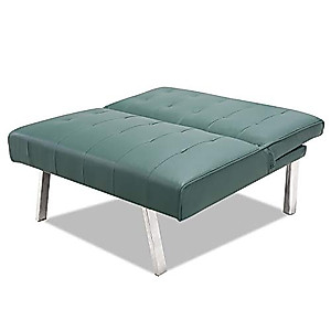 U/D GYDQX PU Leather Convertible Folding Sofa Chair,Single Futon Sofa Couch GYDQX