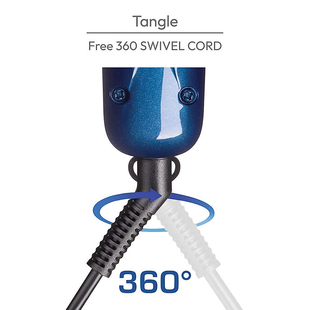 Red Pro Titanium Hair Clipper Made in USA from Imported Parts, Carbon-Steel Blade