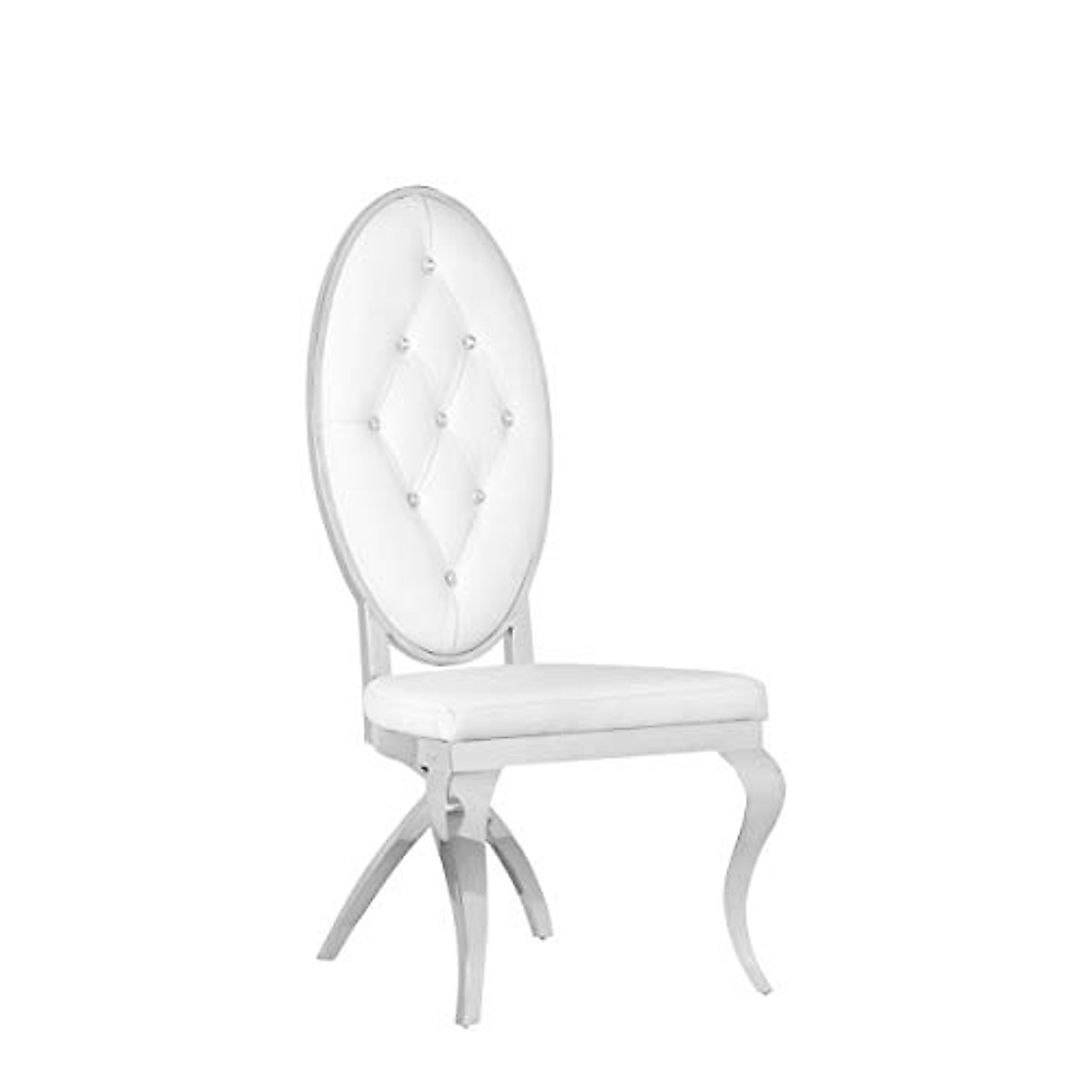 Best Quality Furniture SC60-A Chair, White