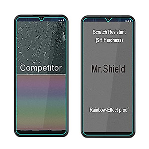 Mr.Shield [3-Pack] Designed For Boost Mobile Celero 5G [Tempered Glass] [Japan Glass with 9H Hardness] Screen Protector with Lifetime Replacement