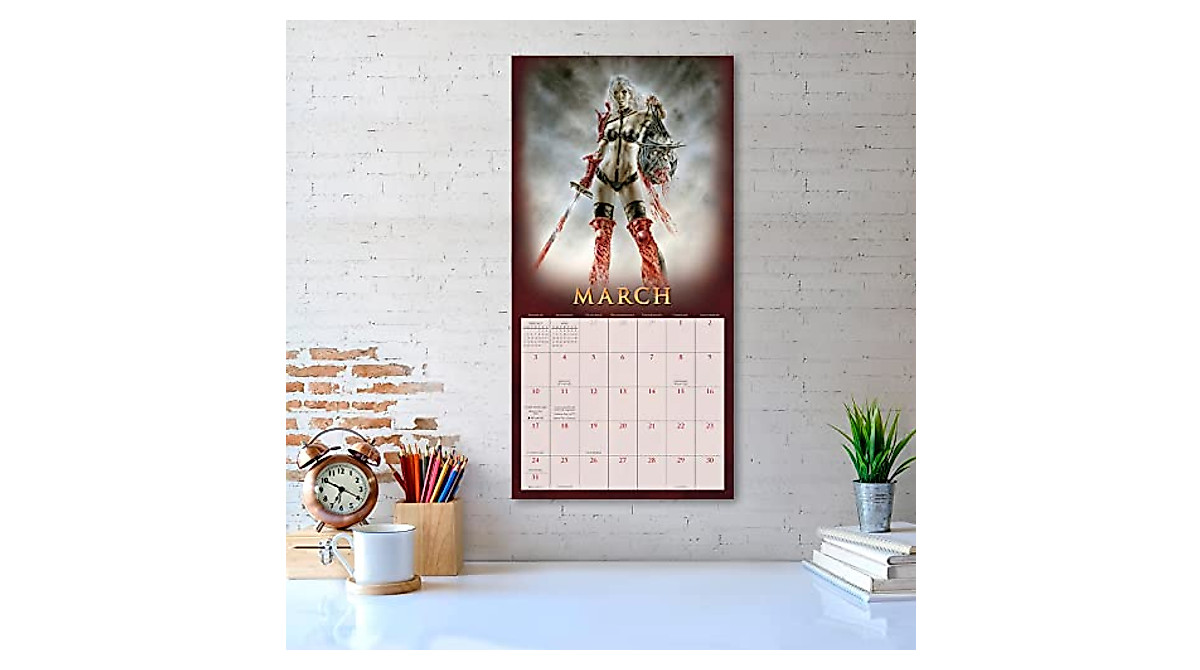The Fantasy Art of Royo 2024 Wall Calendar