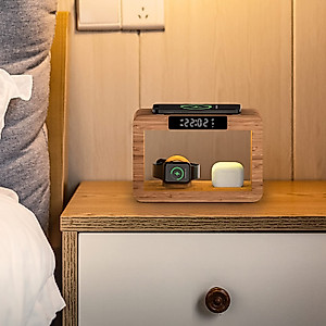 Wireless Charging Station, 3 in 1 Charging Station for Apple Devices, Fast Wireless Charger Stand for iPhone 14 13 12 11 Pro Max XR XS 8 Plus, Apple Watch 8 7 6 5 4 3 2 SE, AirPods Pro 3 2