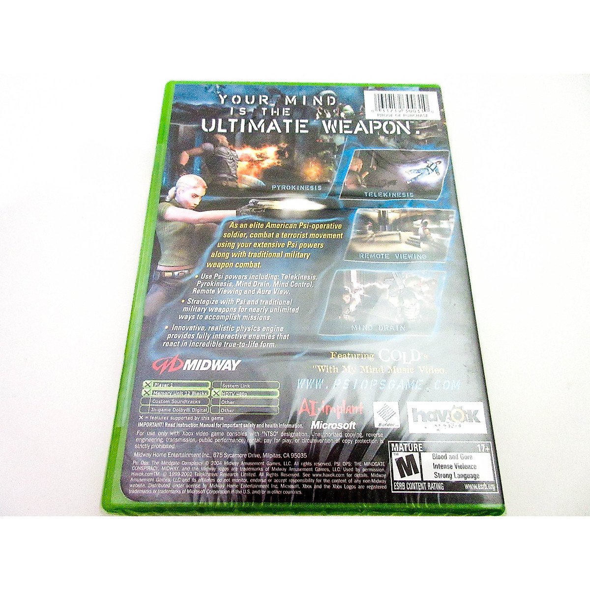 Psi-Ops: The Mindgate Conspiracy - Xbox