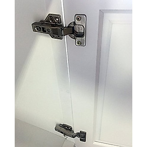 30" Wide x 21" Deep New White Shaker Single-Sink Bathroom Vanity Base Cabinet WS-V3021