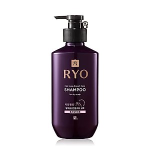 RYO Hair Loss Shampoo for Normal & Dry Scalp Care - 400ml (13.5oz) Gentle Formula, Anti-Dandruff, Scalp Cleansing, Moisturizing, and Volumizing