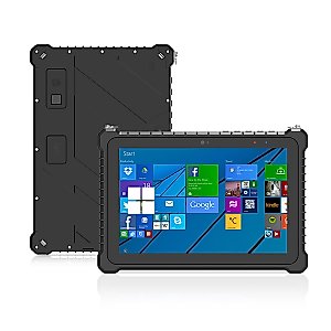 SunKol 10.1" IP67 Rugged Tablet (N5100 8GB+256GB) Windows 11 Pro Waterproof Industrial Tablet PC, Fingerprint, 12000mAh Battery, 500nit, GPS, WiFi, 4G, BT4.2, for Outdoor Field Work