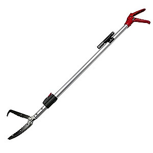 Smarkey 86 inch Snake Catcher Tongs Grabber Traps Stick Hook Bite Kits Tool with Telescopic Pole