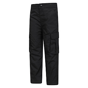 Mountain Warehouse Active Kids Pants Black 11-12 Years