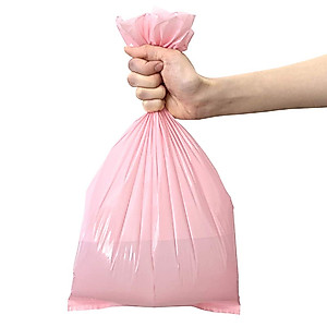 BOS Amazing Odor Sealing Baby Diaper Disposal Bags - Durable and Unscented [Size: M, Color: Pink] (90 count, Pack of 1) (90 Bags)