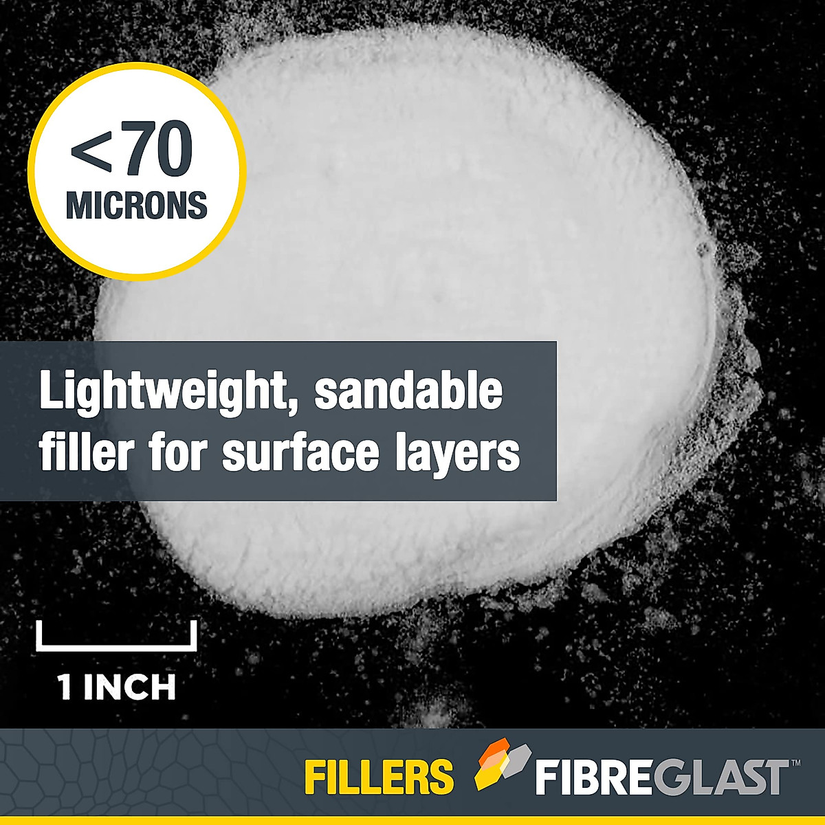 Fibre Glast Fiberglass Microspheres – Bond Putty & Whipped Filler Paste for Surface Repairs – Car, Auto, Boat & Forged Parts - Mix with Epoxy, Vinyl Ester, or Polyester Resin, Dries Clear, 4 Oz