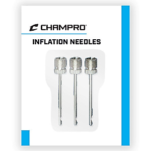 Champro Inflation Needles, 3 Card, SILVER