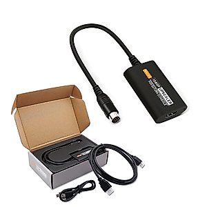 1080P Upscaler Adapter for All Saturn Console HDTV Converter Adapter S-Video Input 4:3/16:9 aspect ratio switching